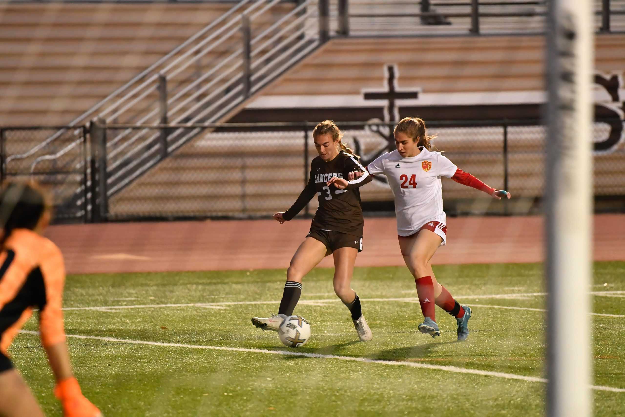 Kicking down the competition: the Girls’ Varsity Soccer Team’s ...